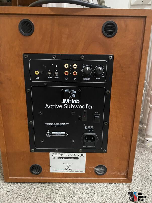 JM Labs Active Subwoofer Chorus SW 700 Photo #4840257 - US Audio Mart