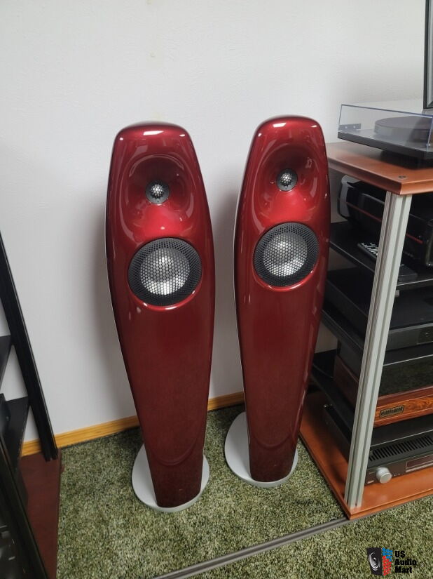 Vivid Audio Kaya 25 Beautiful Burgundy color Photo #4841148 - US Audio Mart