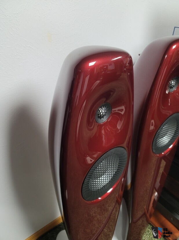 Vivid Audio Kaya 25 Beautiful Burgundy color Photo #4841147 - US Audio Mart