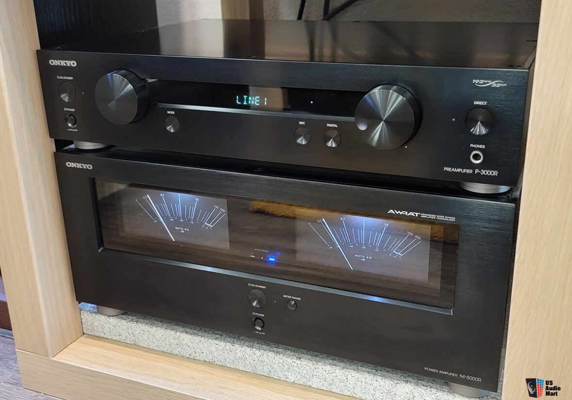 Onkyo Reference Series P-3000R Pre Amplifier-US Version Black Photo ...