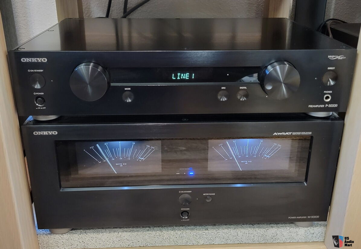 Onkyo Reference Series P-3000R Pre Amplifier-US Version Black Photo ...