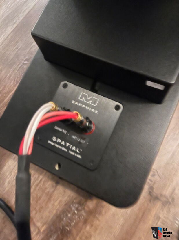 Spatial Audio M3 Sapphire upgraded Carbon finish with Gaia II feet ...
