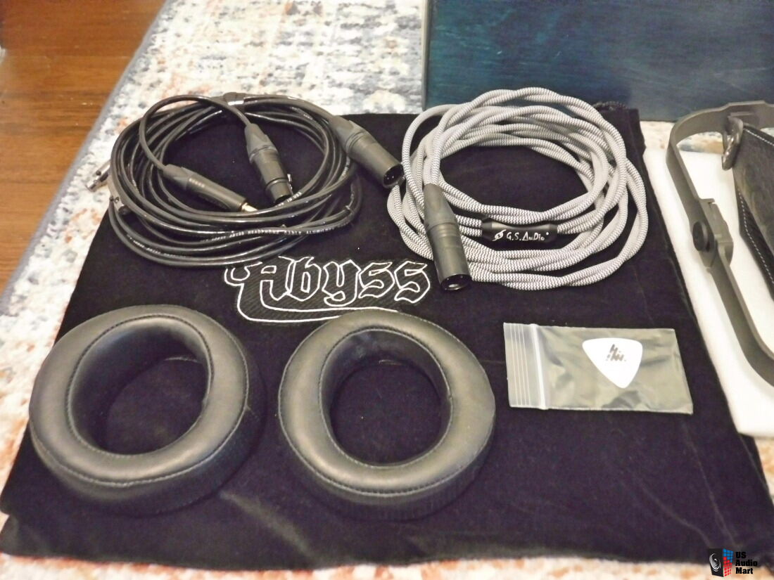 Abyss AB-1266 Phi TC Audiophile Reference Headphones + Upgraded Cable ...