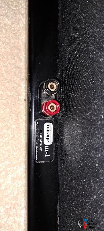 Mirage M1 speakers Photo #4843379 - US Audio Mart