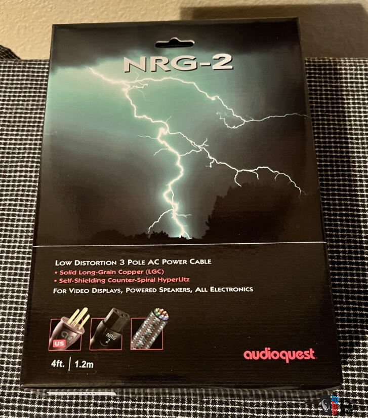 Audioquest NRG-2 Power Cord For Sale - US Audio Mart