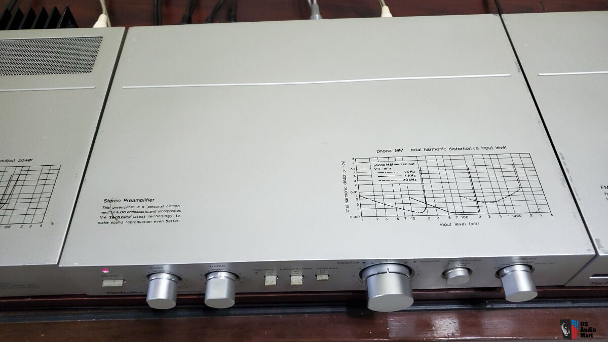 Technics Component System Pre-amp Su-C01, Power Se-C01, Tuner St-C01 ...