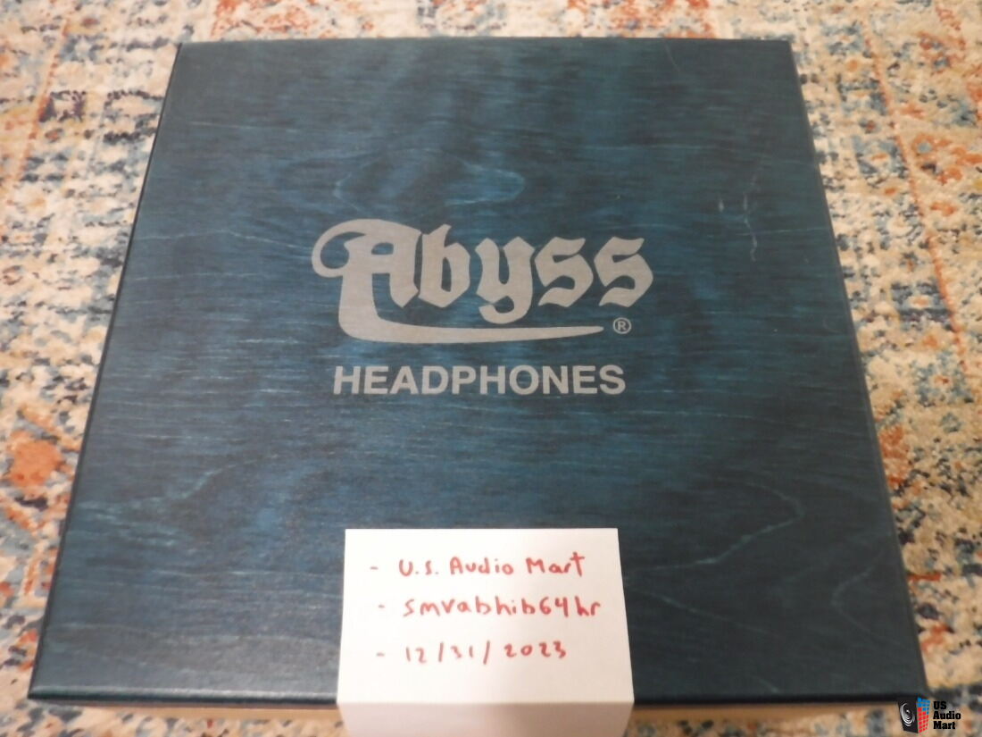 Abyss AB-1266 Phi TC Audiophile Reference Headphones + Upgraded Cable ...
