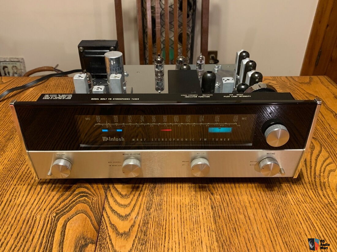 McIntosh MR67 Tube Stereo Tuner aligned by Radio X Nice! Photo #4845299 ...