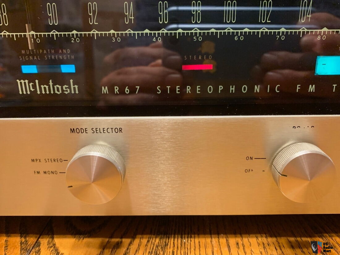 McIntosh MR67 Tube Stereo Tuner aligned by Radio X Nice! Photo #4845304 ...