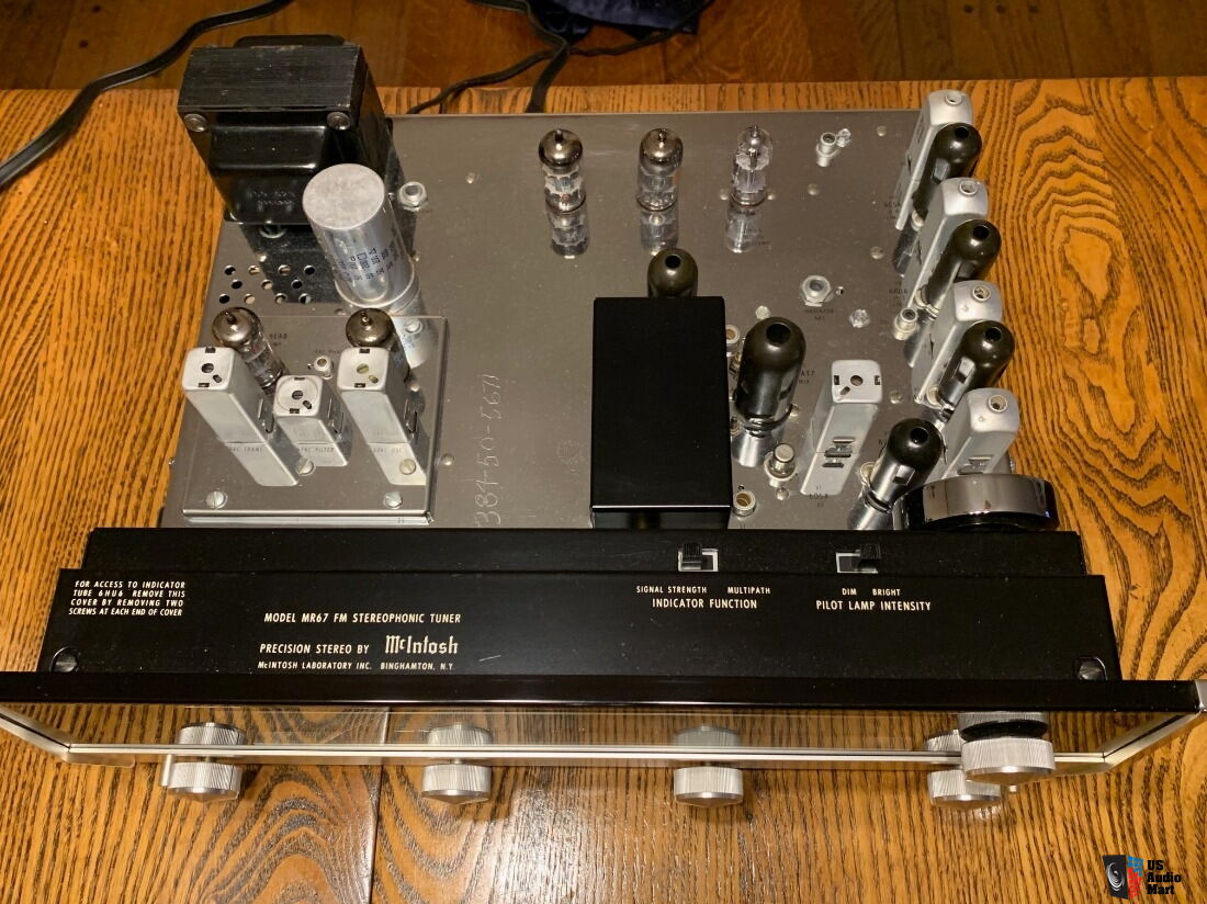 McIntosh MR67 Tube Stereo Tuner aligned by Radio X Nice! Photo #4845299 ...