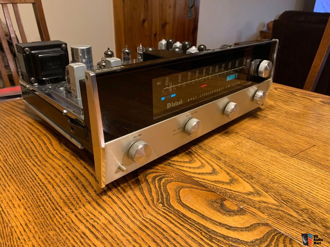 McIntosh MR67 Tube Stereo Tuner aligned by Radio X Nice! Photo #4845299 ...