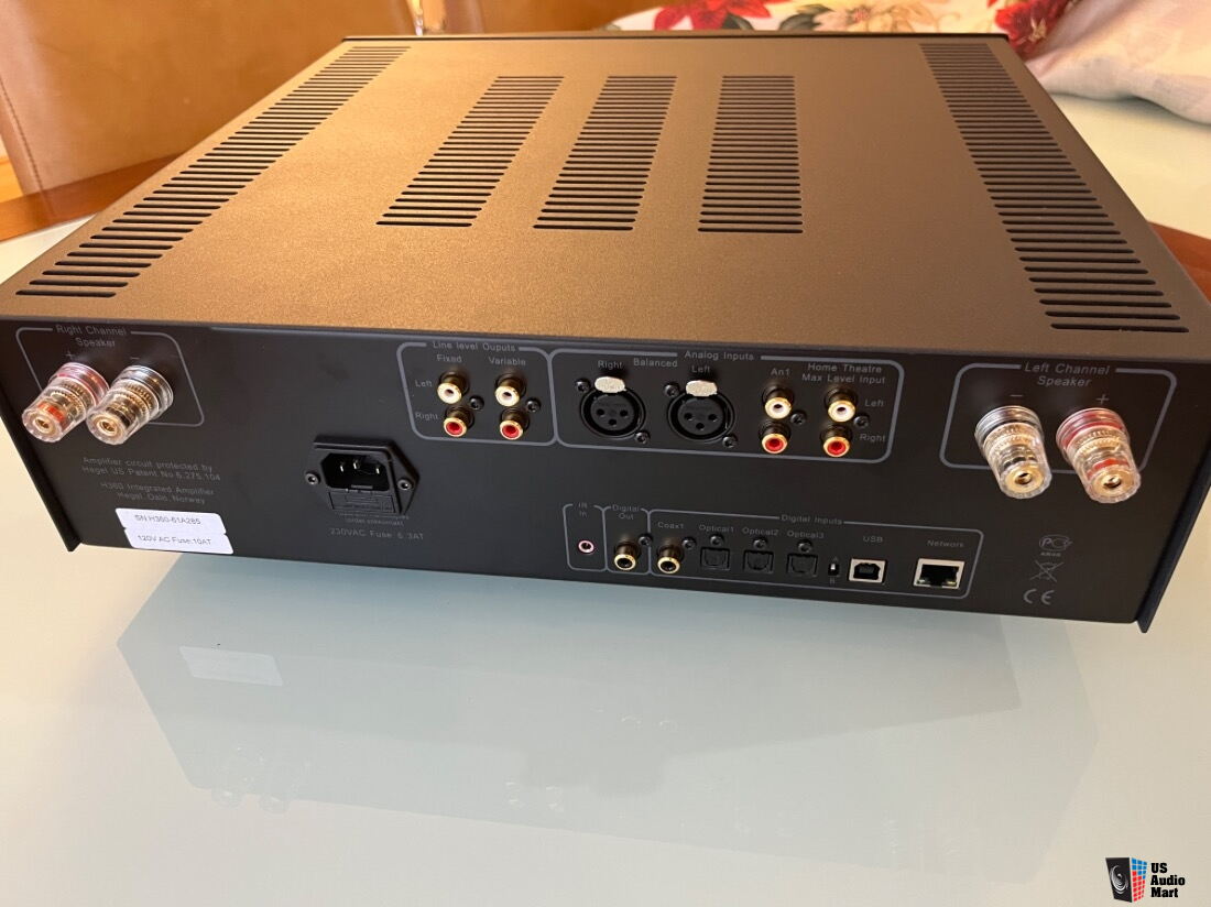REDUCED FOR QUICK SALE: Hegel H360 integrated, Network Streamer, DSD ...