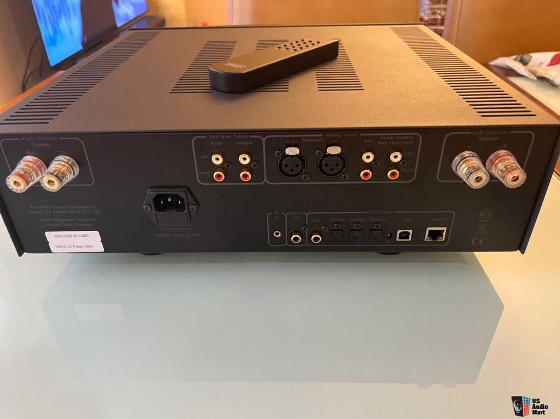 REDUCED FOR QUICK SALE: Hegel H360 integrated, Network Streamer, DSD ...