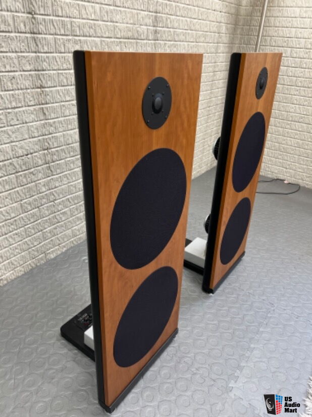 Spatial Audio Sapphire M3 Open Baffle Speakers Cherry Photo #4847307 ...