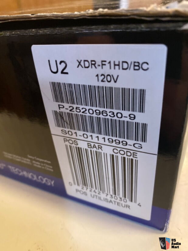 Sony XDR-F1HD Stereo HD Radio Tuner Open Box Remote Photo #4849056 - US ...