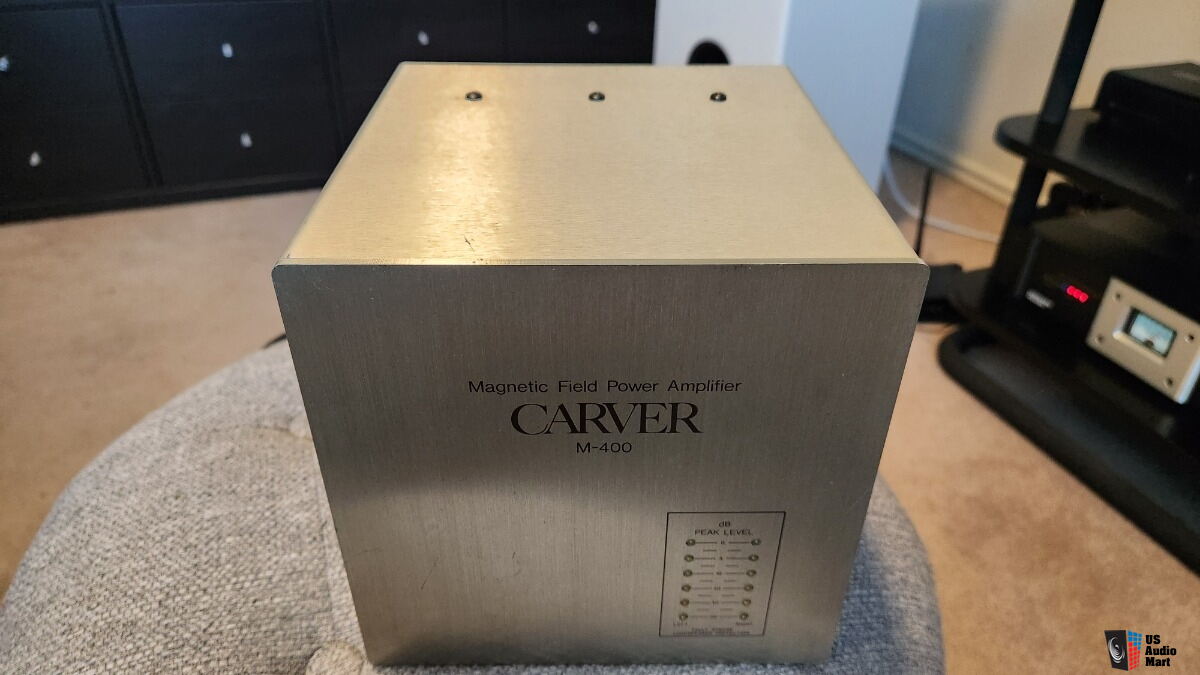 Carver M400 Magenetic Field Speaker Amplifier (Cube)