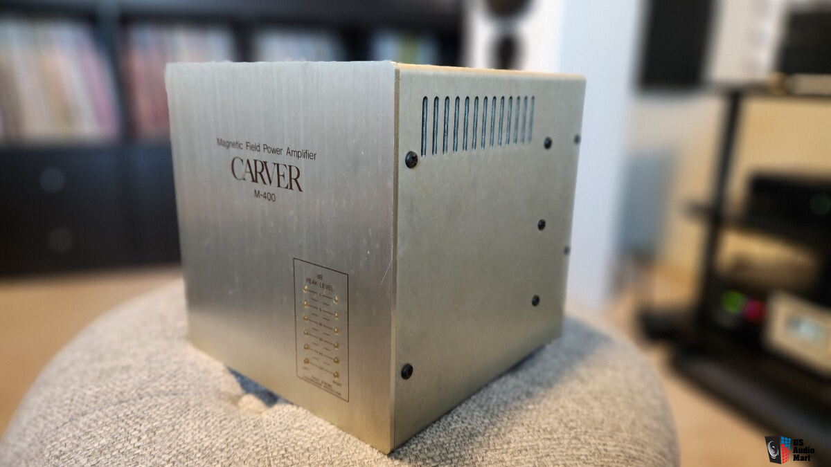 Carver M400 Magenetic Field Speaker Amplifier (Cube) Photo #4850281 ...