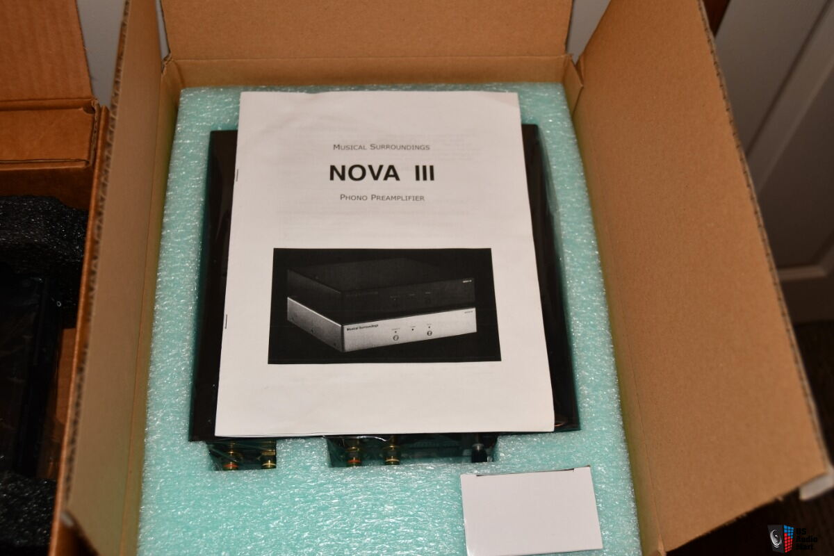 Nova III Phono Preamp with Optional Linear Power Supply Photo #4850524 ...