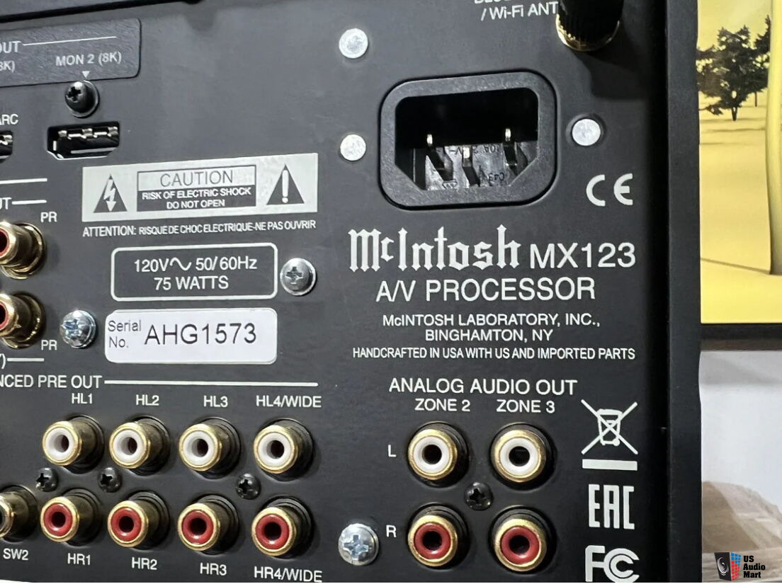 Mcintosh MX123 8K Upgraded Photo #4851536 - Canuck Audio Mart