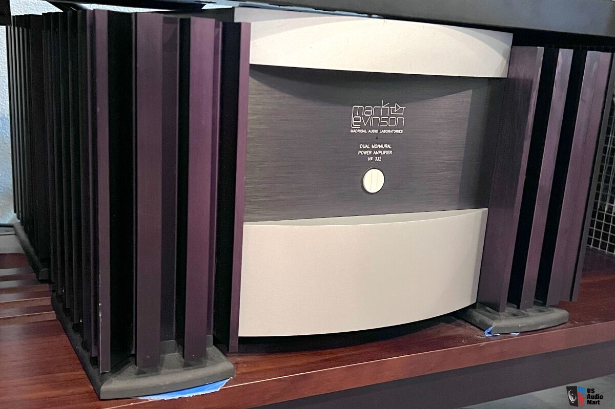 Mark Levinson No 332 Dual Monaural Amplifier | Pure Class A Power ...