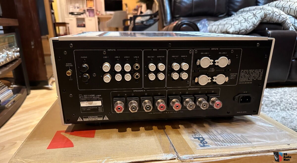 Luxman L-509X Integrated Amplifier Photo #4852411 - US Audio Mart