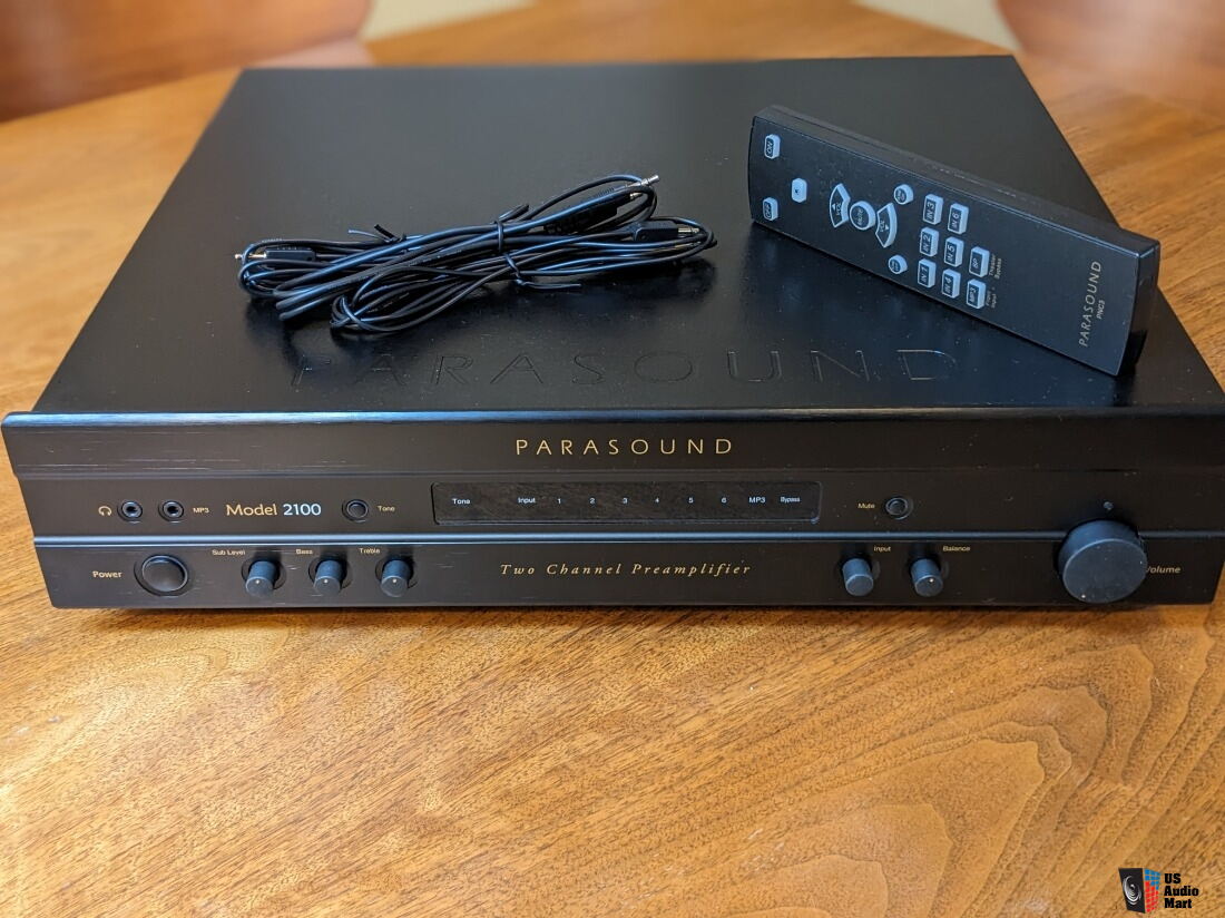 Parasound 2100 New Classic Preamplifier Photo #4853088 - US Audio Mart