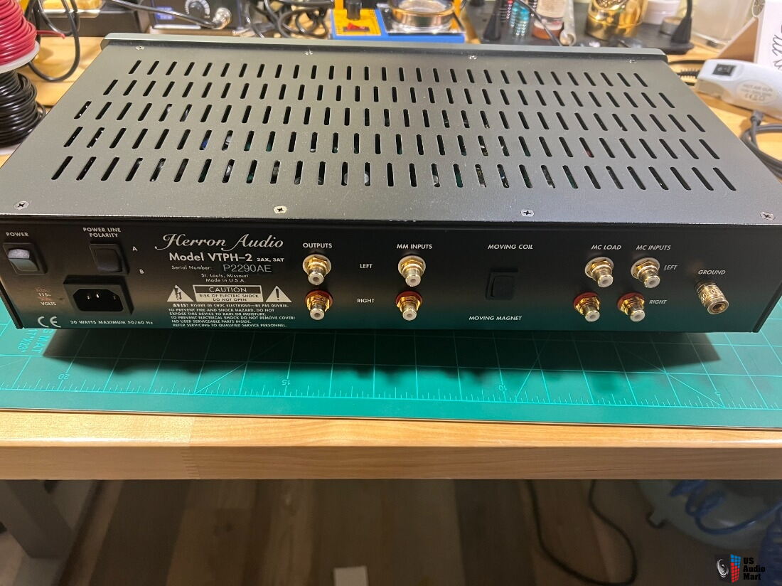 Extremely Rare Herron VTPH-2AE Legendary Phone Preamp for sale PRICE ...