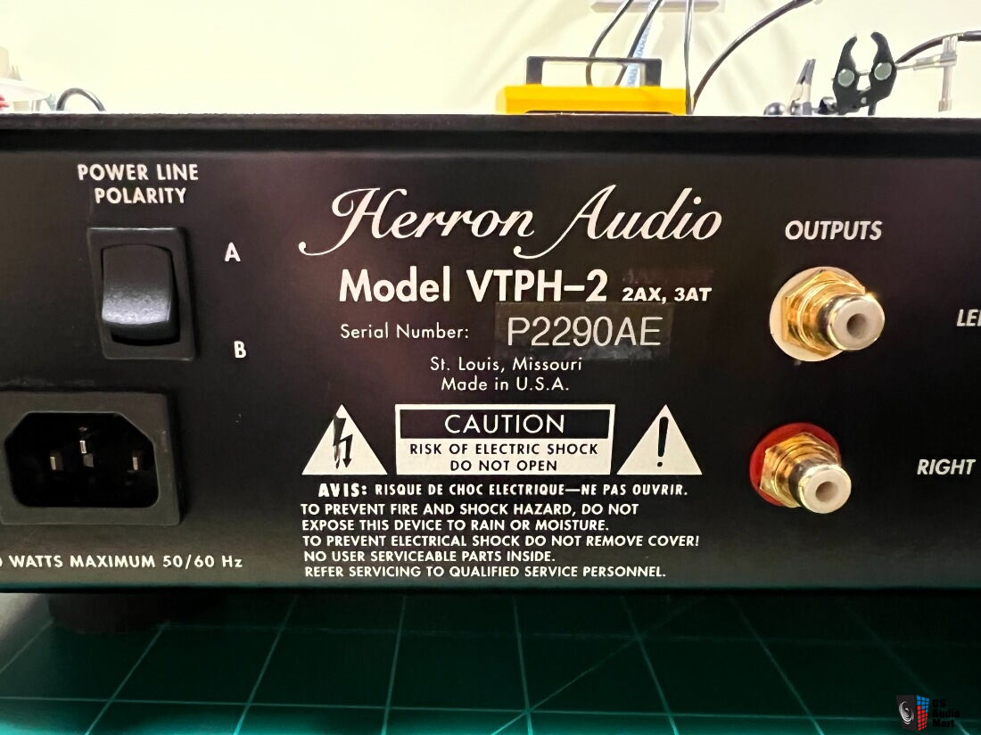 Extremely Rare Herron VTPH-2AE Legendary Phone Preamp for sale PRICE ...