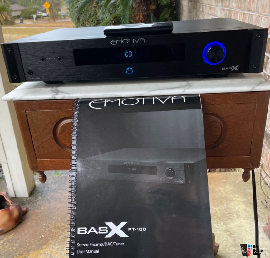 Emotiva PT-100 Preamp/DAC/Tuner with Phono For Sale - US Audio Mart