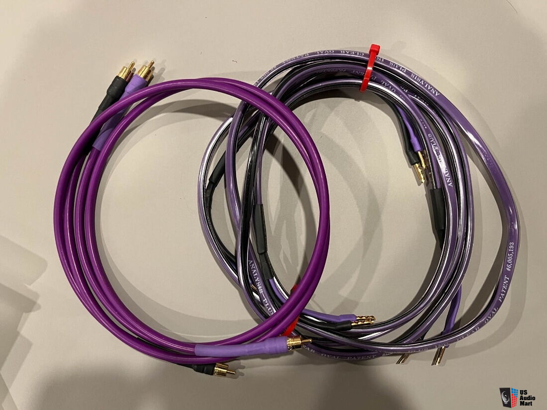 Analysis Plus Oval Interconnect and Speaker Cables Photo #4854139 - US ...