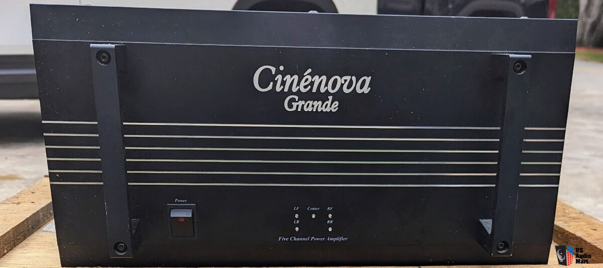 Earthquake Cinenova Grande 5 Channel Amplifier - Made in USA Photo ...