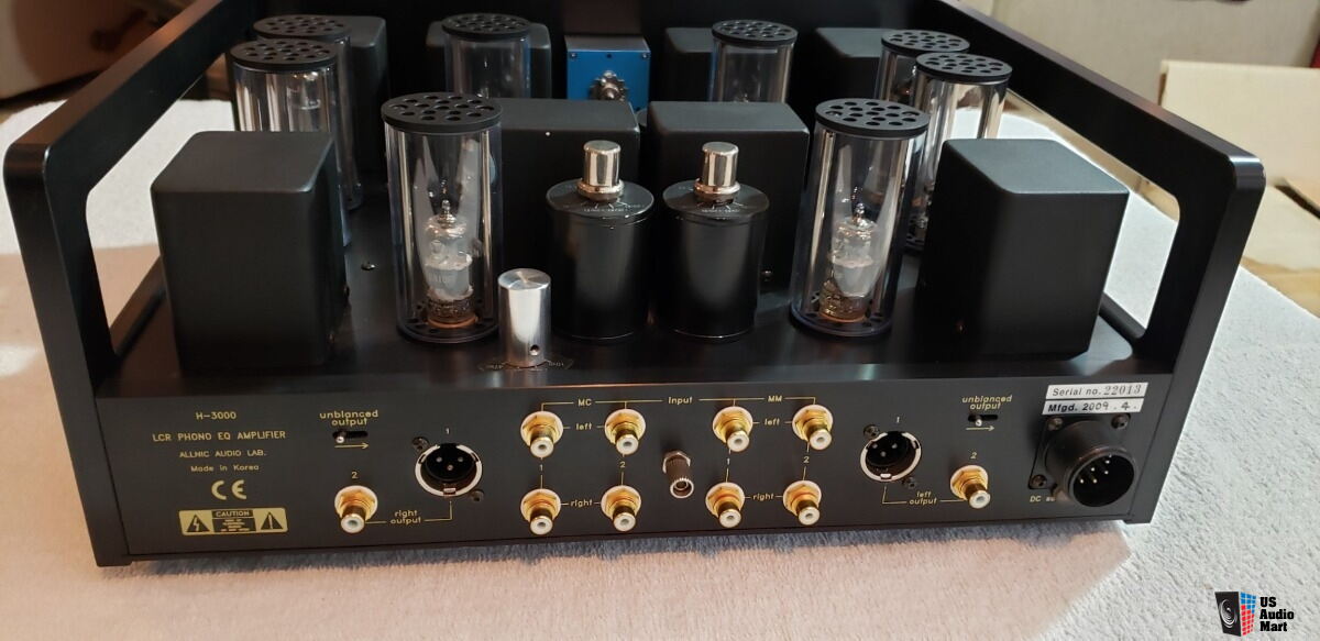 allnic h-3000 phono stage black Photo #4856303 - US Audio Mart