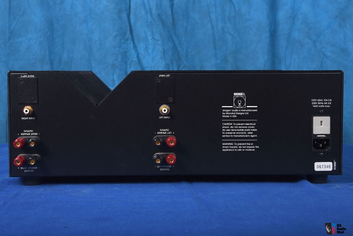 Aragon 8008 2 Channel Power Amplifier by Mondial Designs Photo #4856518 ...