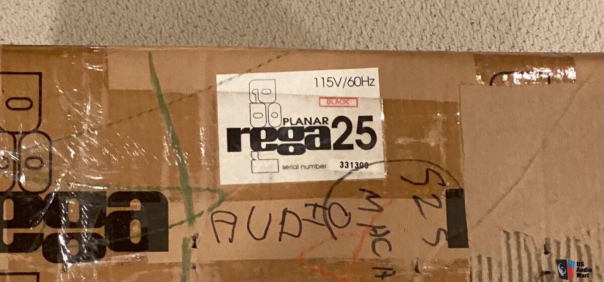 Rega P25 w/RB600 tonearm, Exact Cartridge, DeepGroove Subplatter Photo ...