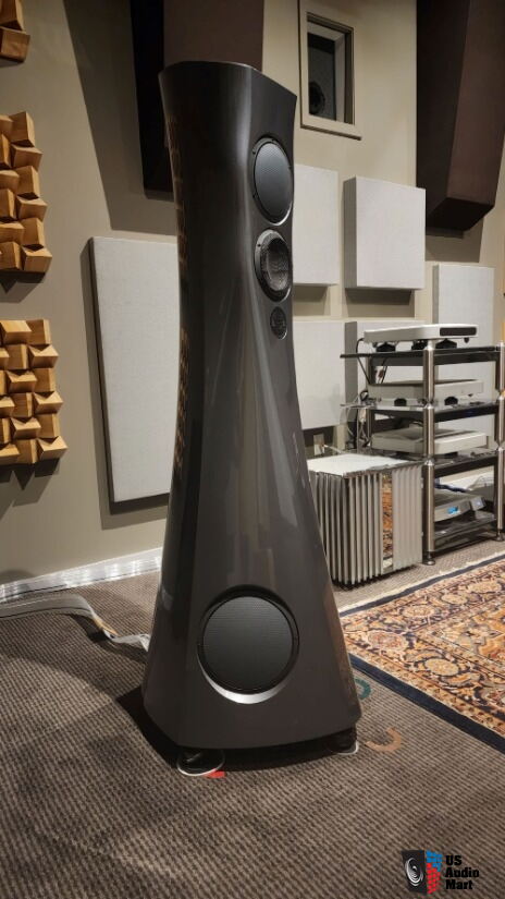 Estelon Forza speakers Dark Silver liquid gloss Photo #4857218 - US ...