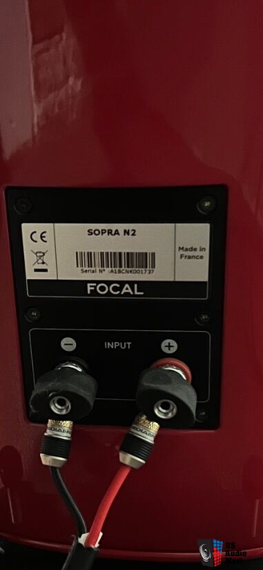 Focal Sopra 2-red Photo #4858064 - US Audio Mart