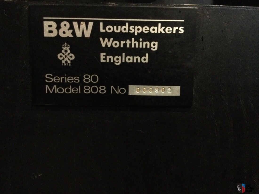 B&W 808 series 80 Photo #4858105 - US Audio Mart