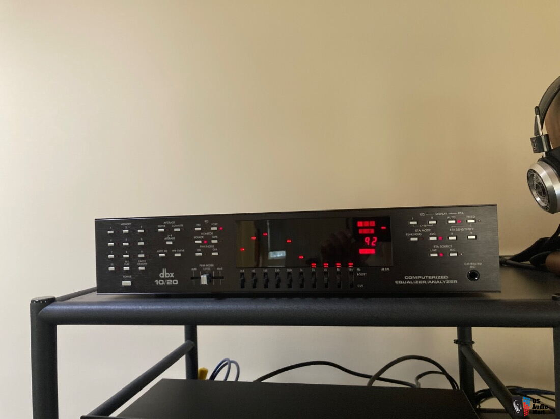 dbx 10/20 Computer Equalizer Analyzer, MINT For Sale - Aussie Audio Mart