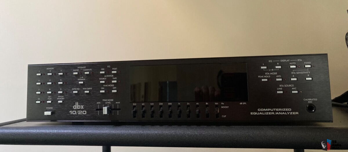 dbx 10/20 Computer Equalizer Analyzer, MINT Photo #4858627 - US Audio Mart