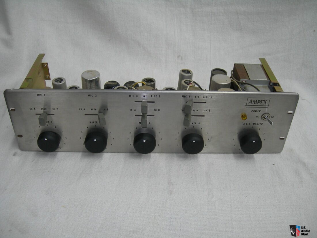 Ampex MX-10 tube (4) mic mixer....All original tubes....MAKE OFFER For ...