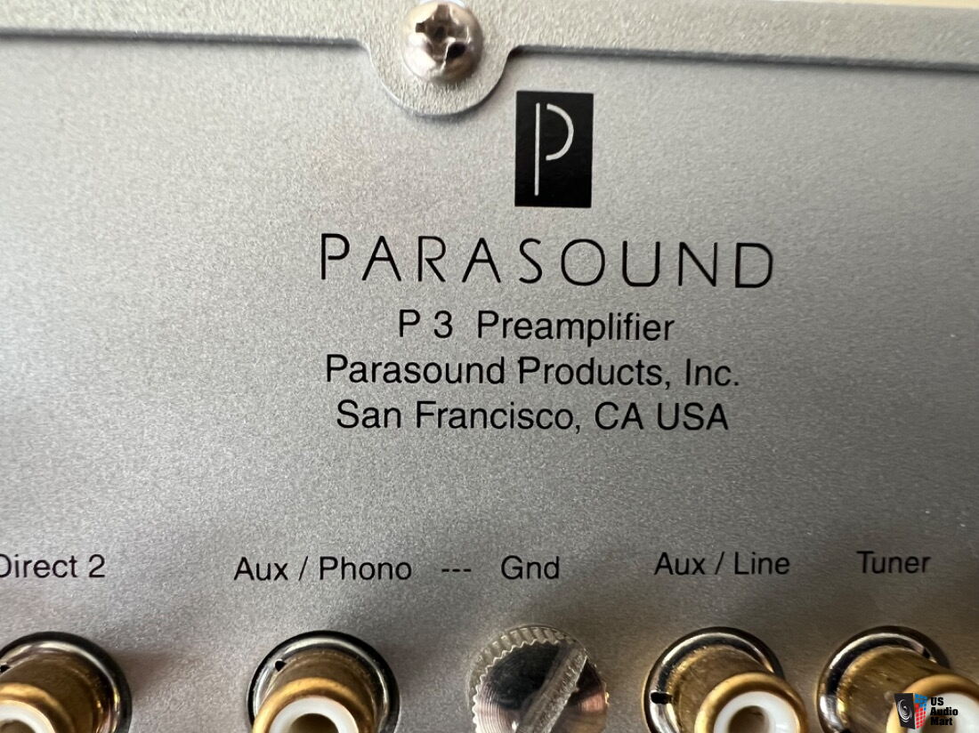Parasound P3 Preamp Photo #4861621 - US Audio Mart