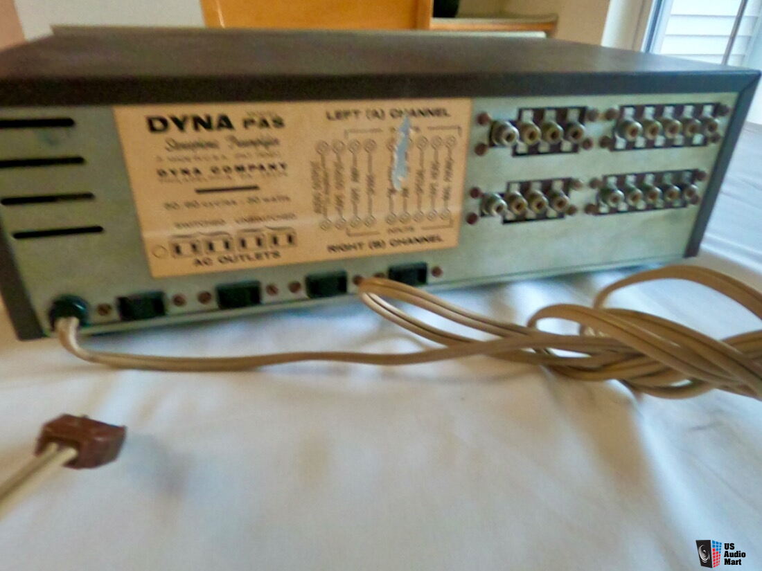 DYNA PAS Tube Preamplifier Photo #4862292 - US Audio Mart