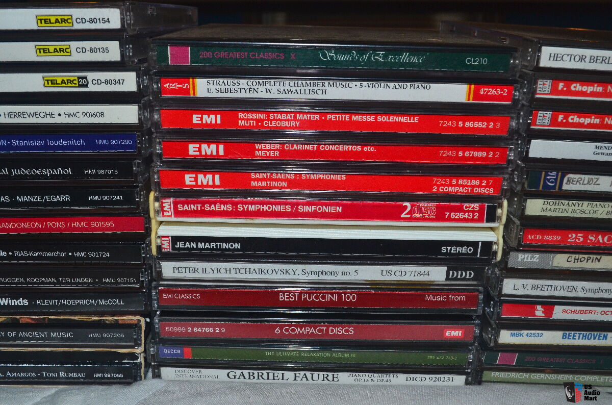 110-Disc Audiophile Classical CD Lot Collection -- Harmonia Mundi ...