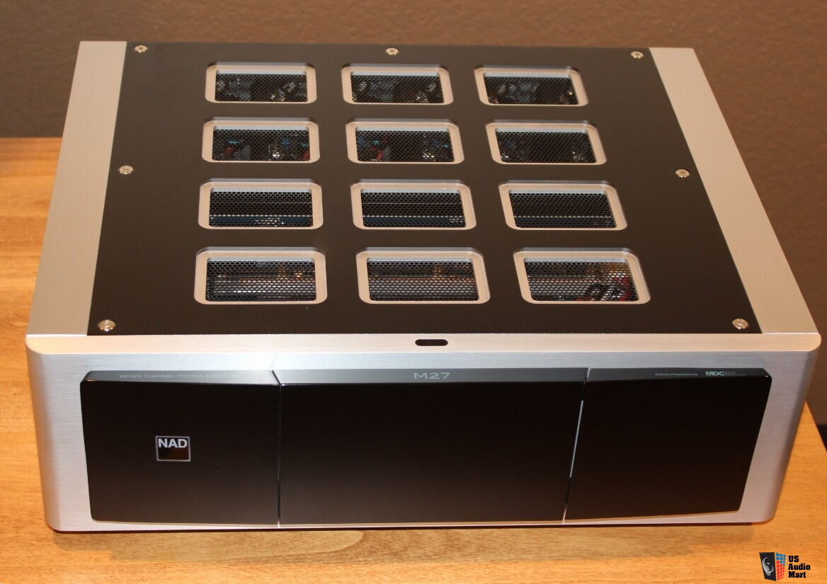 NAD M27- Master Series Seven Channel Power Amplifier (180 wpc x 7) For ...