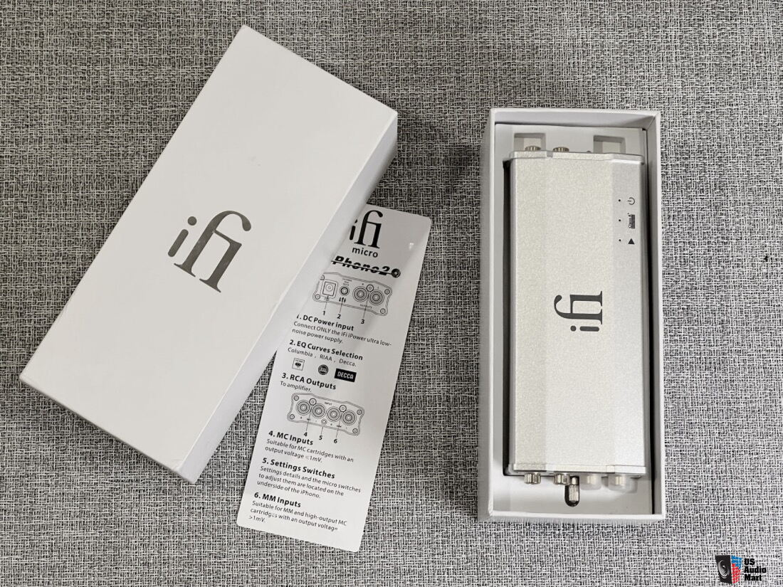 ifi Micro iPhono 2 MM/MC Phono Preamplifier For Sale - US Audio Mart
