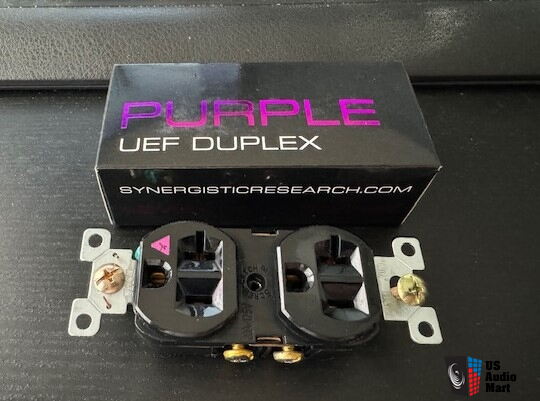Synergistic Research UEF Purple Duplex For Sale - US Audio Mart