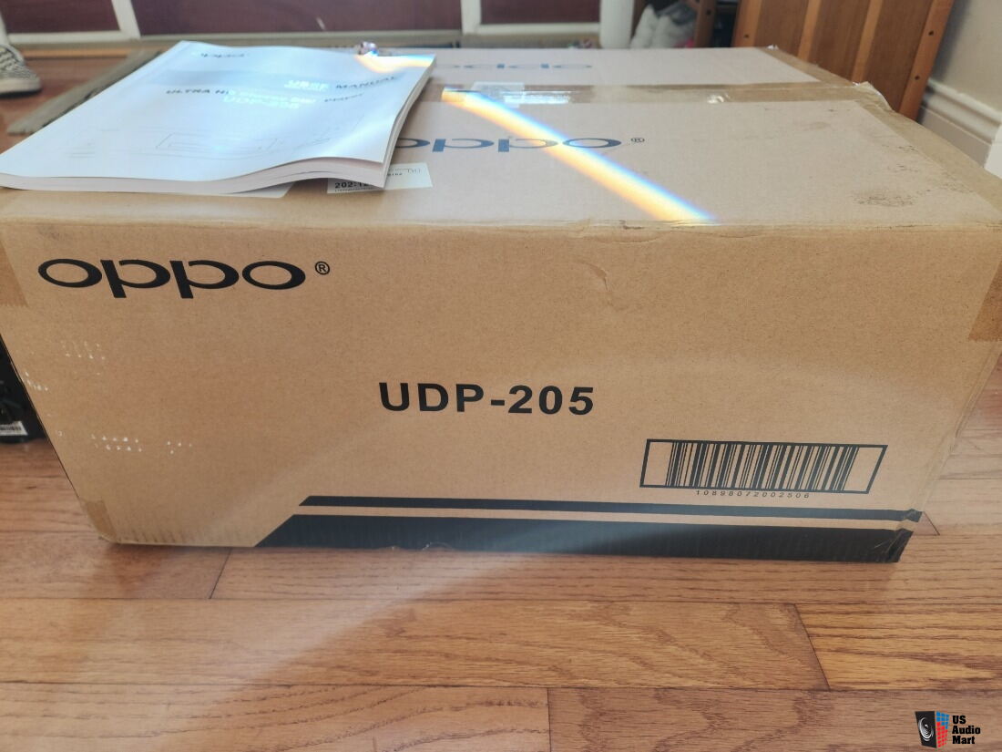 OPPO UDP-205 4K Ultra HD Audiophile Blu-ray Disc Player Excellent ...