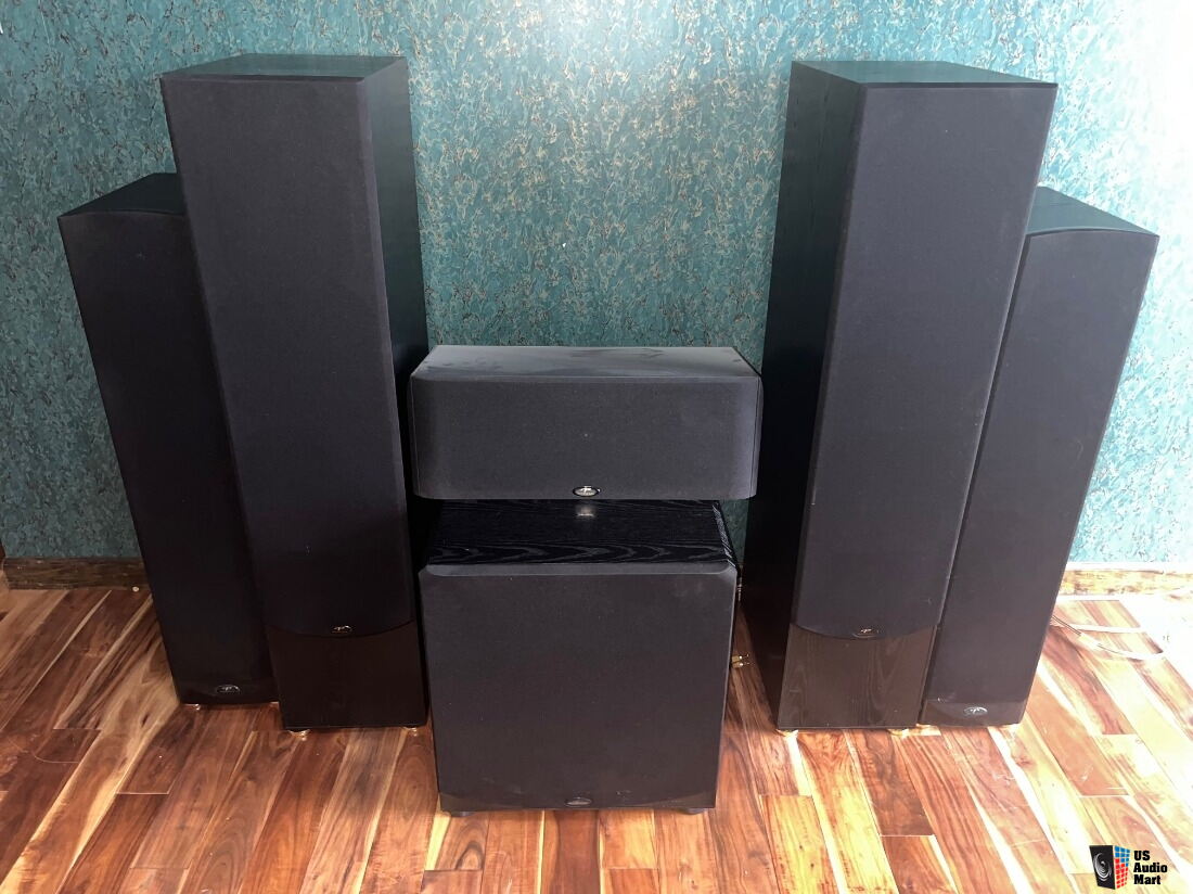 Full Set of Paradigm Reference v2 Speakers Pair of 60's and a pair of ...