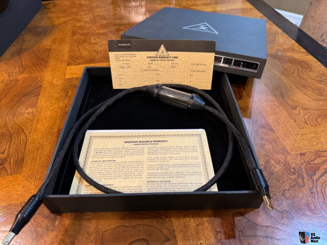 Shunyata Sigma USB Cable 1.5 meter Photo #4867924 - US Audio Mart