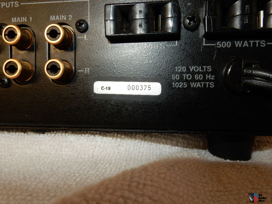 Carver Model C-19 Vacuum Tube Reference Preamplifier Photo #4867964 ...